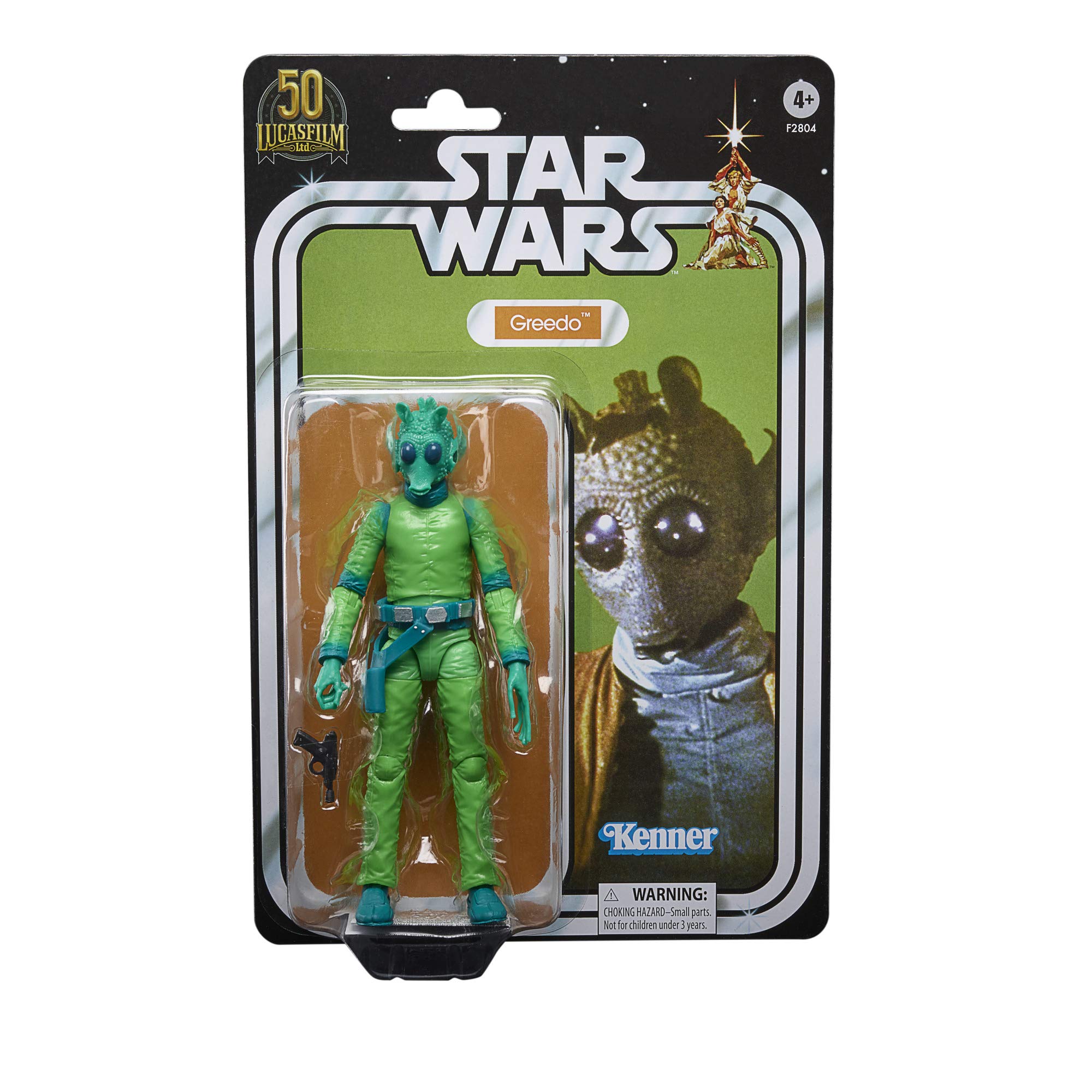 STAR WARS The Black Series Greedo 6-Inch-Scale Lucasfilm 50th Anniversary Original Trilogy Collectible Figure (Amazon Exclusive)