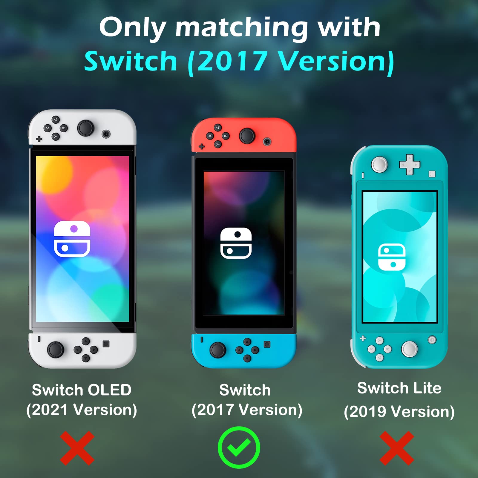 DLseego Cute Dog Switch Protective Case Dockable Soft Silicone Shell Shockproof Scratch Resistant Cover Joy Con Skin with 4PCS Lovely Thumb Grips Caps
