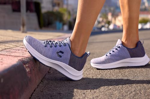 Charly Women's Trote 2.0 Athletic Shoes (Purple/White, us_Footwear_Size_System, Adult, Women, Numeric, Medium, Numeric_7)