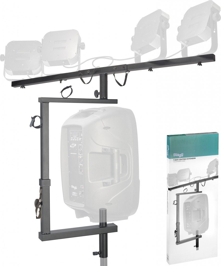 Stagg SPS2LIS T-Bar Lighting Extension for Speaker Stand