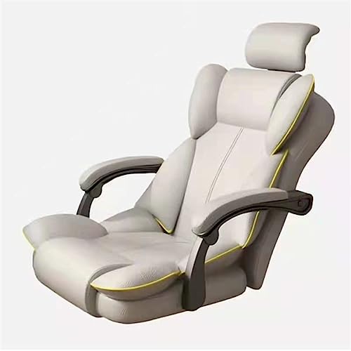 MARURY Soft Comfort Desk Chairs,Home Comfortable Sedentary Office Chair, Dormitory Computer Armchair, Modern Swivel Vanity Chair for Home Office Make Up