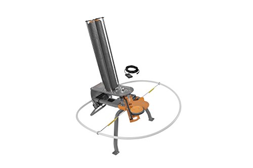 Champion Workhorse Electronic Clay Pigeon Thrower, Compact Skeet Thrower with 50 Clay Magazine