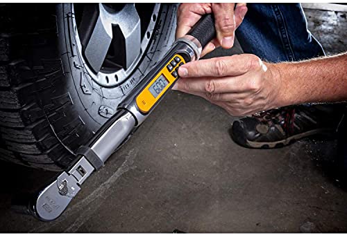 GEARWRENCH 3/8" 120XP Flex Head Electronic Torque Wrench with Angle, 10-100 Ft/Lbs - 85195