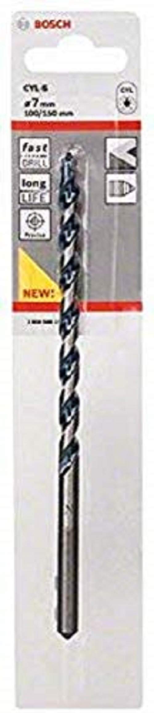 Bosch 2608588150 Concrete Drill"Cyl-5" For Concrete 7mmx3.94inx5.9In