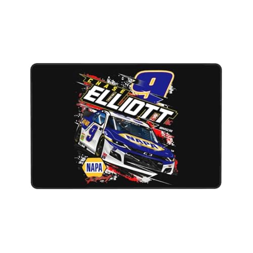Chase Elliott 9 Luxury Rug for Bedroom Living Room, Area Rubber Backing Non Slip Mat