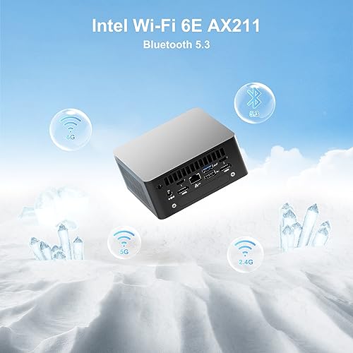 Intel NUC 12 Pro, Newest 12th Gen Core i7-1260P (12 Cores & 4.7GHz)Low Power, 16GB DDR4 RAM & 512GB NVMe, Intel Iris Xe Graphics 8K, WiFi 6E, Gaming Mini Pc with Vesa Mounting Bracket, Windows 11 Pro