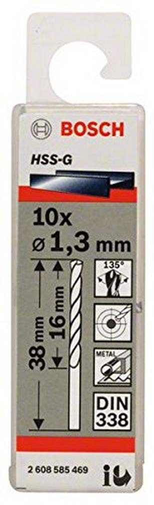 Bosch 2608595688 Metal Drill Bit Hss-G Din 340 8mmx4.29In