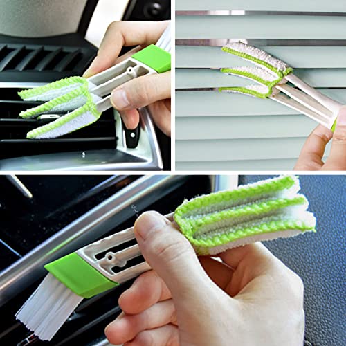 GOH DODD Car Detailing Kit, 23 Pieces Detailing Brush Set Car Interior Detailing Kit for Wash Cleaning Wheels, Interior, Exterior, Leather, Dashboard, Air Vents, Emblems