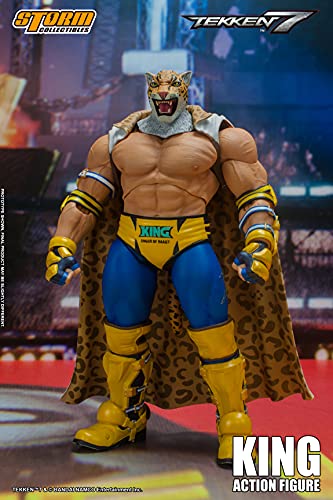 Storm Collectibles - Tekken 7 - King, 1/12 Action Figure, Brown