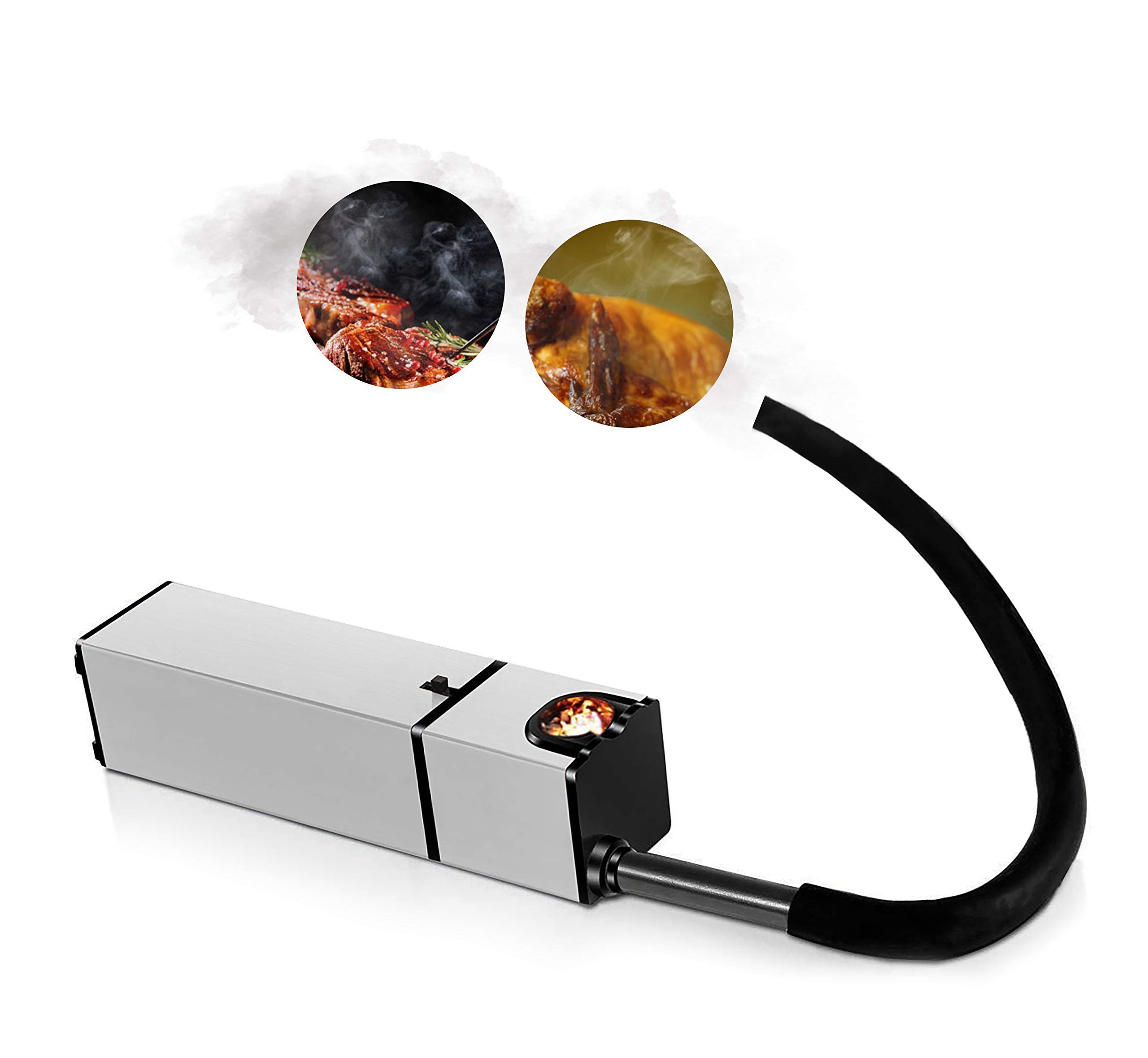 Chefhut Cocktail Smoker Mini Smoke Infuser for Meat, Food,Drinks, BBQ Handheld Indoor Cold Portable Smoking Gun