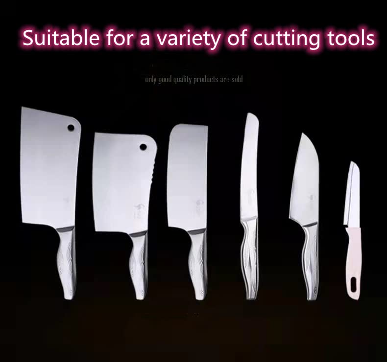 Eczixnczo Knife Sharpening Rod Steel Professional Kitchen Sharpener Honing Rods knife honing rod13 Inch Steel Rod