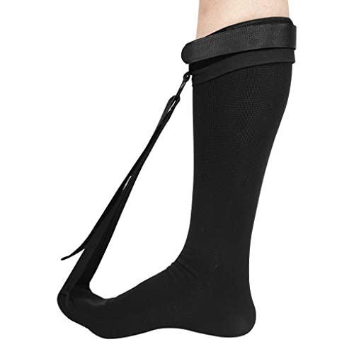 PURFUN 1 pc Plantar Fasciitis Night Sock Adjustabl Achilles Tendonitis Relief Brace Night Splint Foot Drop Support Arch Pain Stretching Boot Splints Recovery Sock Calf Sleeve