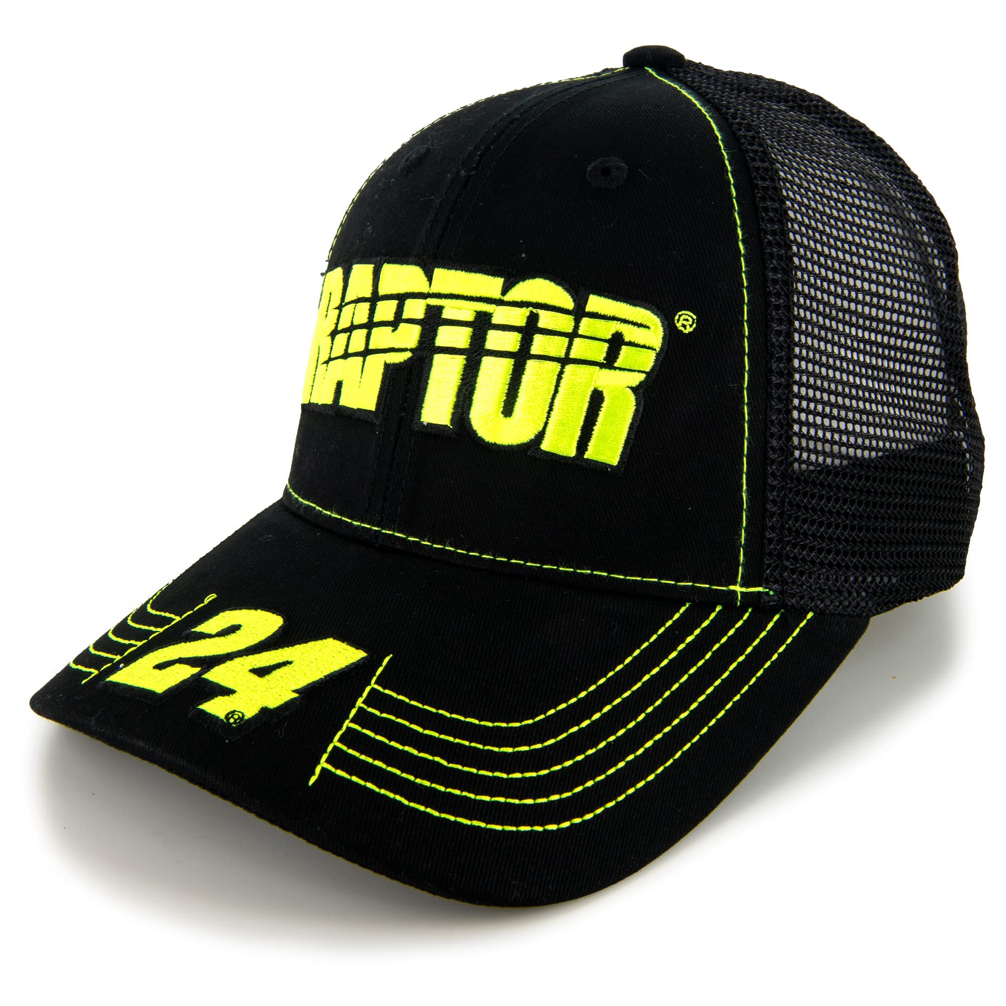 Checkered Flag Sports William Byron Victory Lane Raptor Team Mesh Hat Black