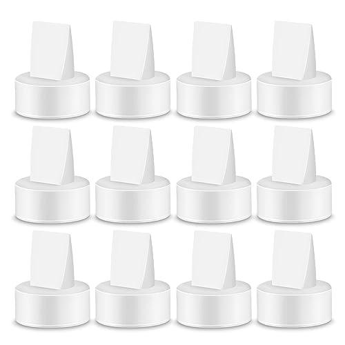 Maymom 12 Count Duckbill Valves for Spectra S1 Spectra S2 Spectra 9 Plus. Not Original Spectra Pump Parts Replace Spectra Duckbill Valve Not Original Spectra S2 Accessories Work w/Spect (White.18)