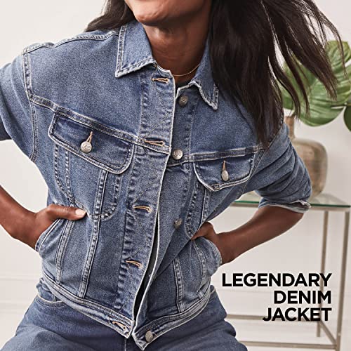Lee Women's Plus Size Legendary Regular Fit Jacket, Standout, 3X