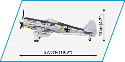COBI Historical Collection WWII FOCKE-WULF FW 190 A-3 Plane, Small