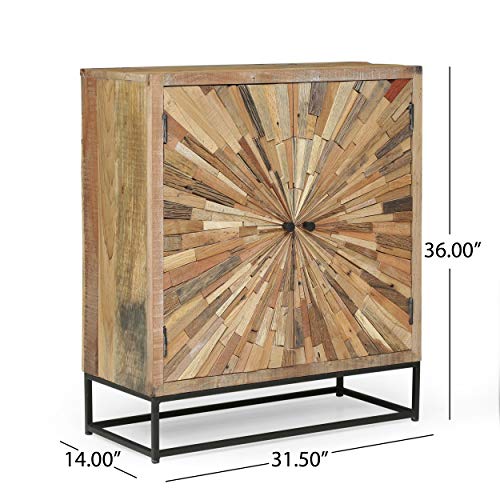 Christopher Knight Home CABINETS, Natural, Black