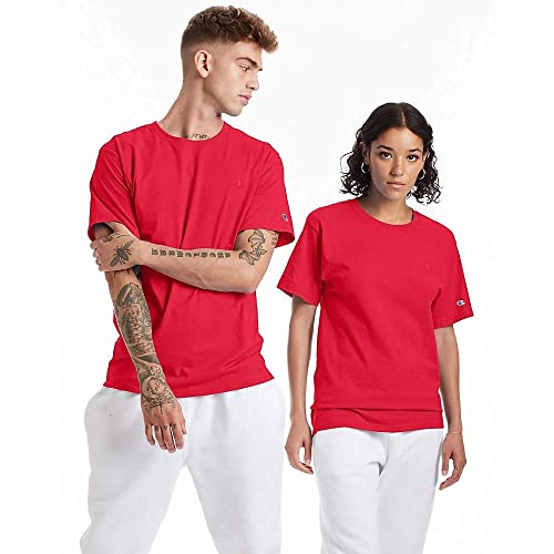 Champion mens Classic Jersey Tee Shirt, Maroon, XX-Large US