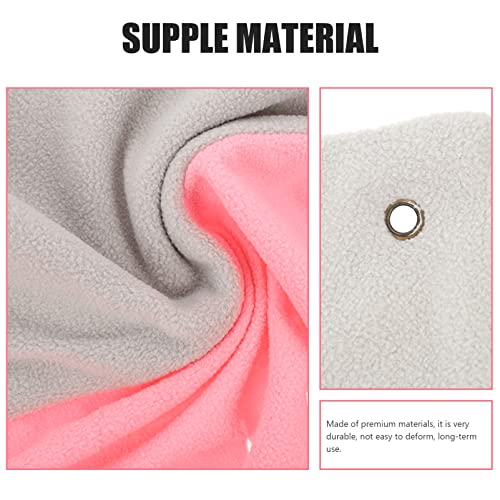 iplusmile Sides Fit Pig Bed for Peekaboo House Pet Rat Ferrets Small Animal Hamsters Hanging Hammock Curtain Squirrel Mice Corner Chinchilla Hedgehog Forest Fleece Animals Decor Bunny