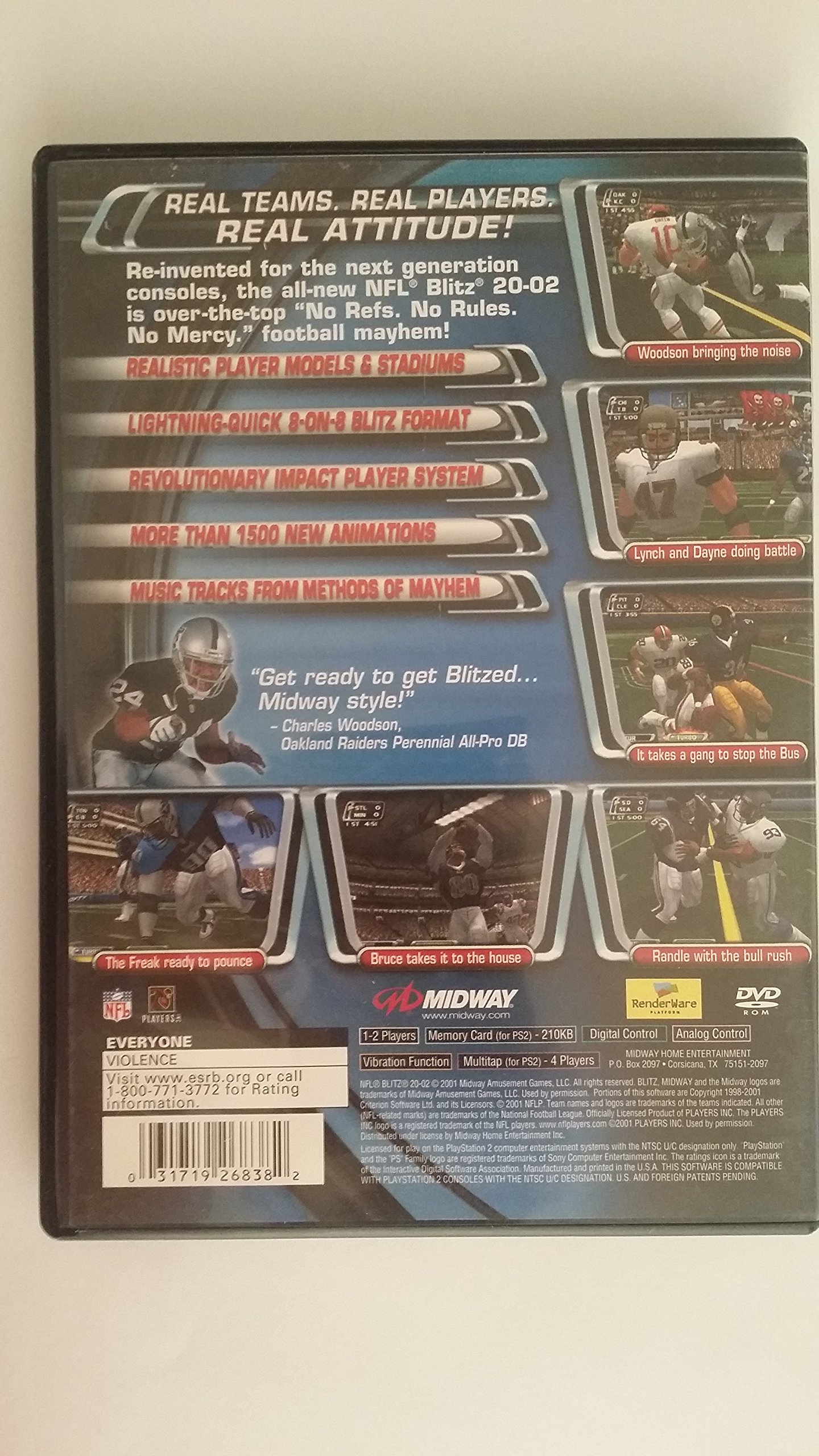 NFL Blitz 2002 - PlayStation 2