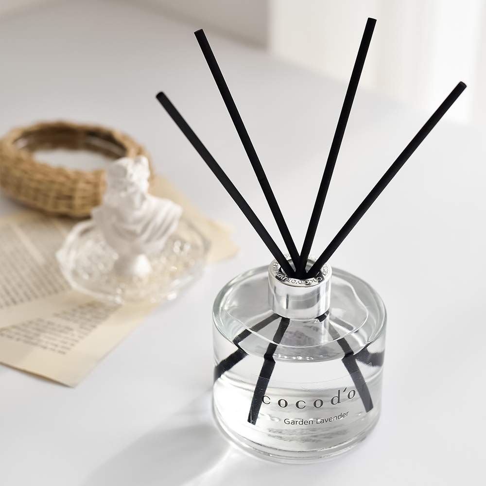 COCODOR Mini Reed Diffuser/Garden Lavender/1.6oz(50ml)/3Pack/Diffuser Oil Sticks Gift Set, Home & Car Diffuser