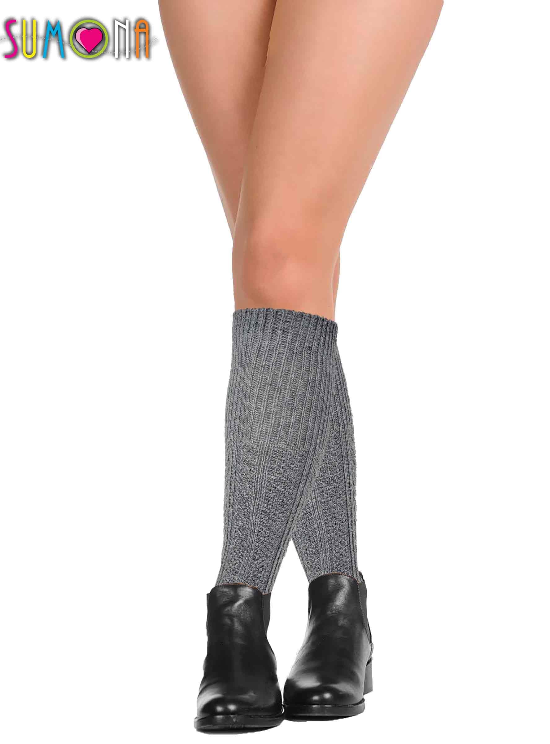 SUMONA 6 pairs Women Cable Knit Knee High Winter Boot Socks 9-11 (Assorted, 9-11)