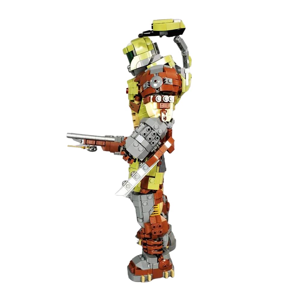 Destroyer Warrior Figure Building Blocks Set,Shooting Game Figure Robot Building Toy,Build and Display Model Toy,Best Gift for Kids Adult(1665 Pcs)