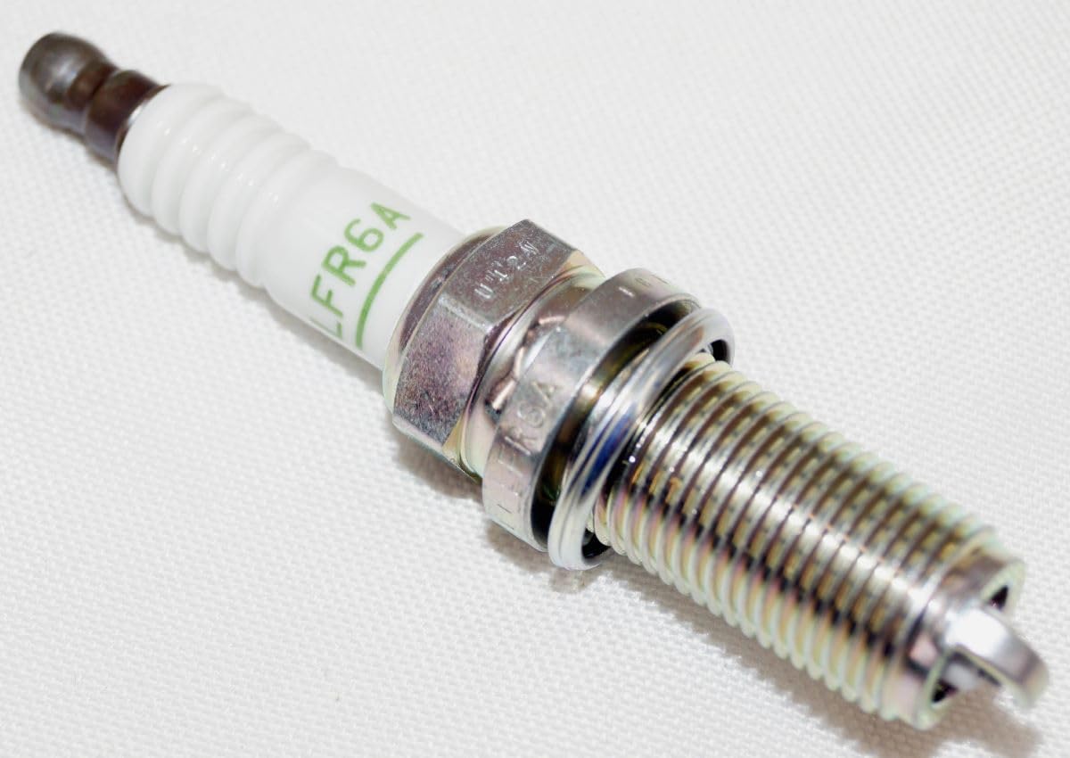 NGK Spark Plug LFR6A 6668 (Pack of 8) Watercraft FX FZR FZS VX VXR VXS Reach 26.5mm Hex Size 16mm Gap 0.9mm Resistor Value 5K Ohm