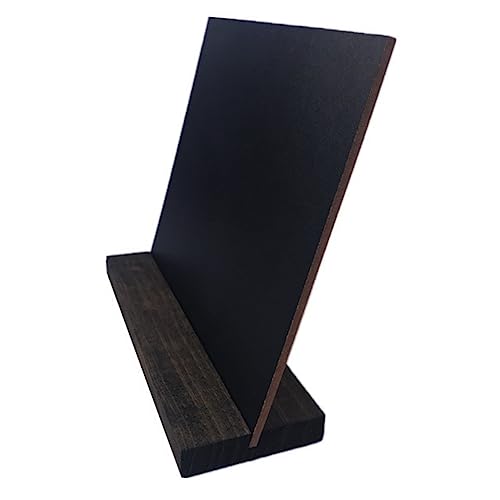 Ciieeo 10pcs Chalkboard Signs DIY Blackboard Decorative Table Blackboard Small Blackboard Mini Blackboard Easel Mini Table Blackboard Message Board Self Made Bamboo Note Board