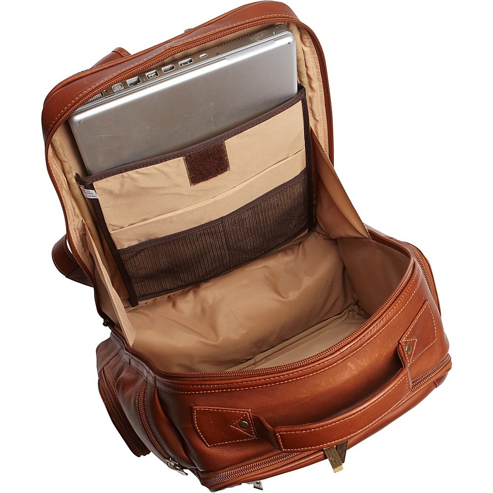 Claire Chase Executive Backpack-2, Café, One Size