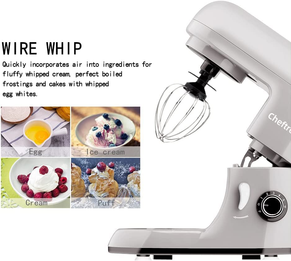 CHEFTRONIC SM985-Silver Standing Mixer, One Size, Silver