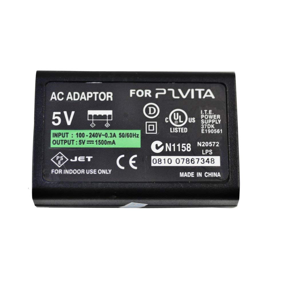 OSTENT EU Plug AC Wall Power Adapter USB Charger Charging Cable Cord for Sony PlayStation PS Vita PSV
