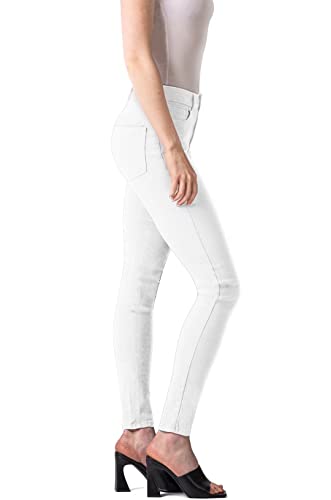 Hybrid & Company Womens Super Stretch Jeans P26136SKX White 20