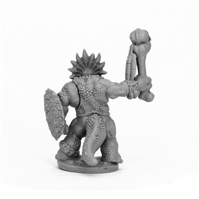 Reaper Miniatures Thunderfoot Defender #44065 Bones Black Unpainted Plastic Mini