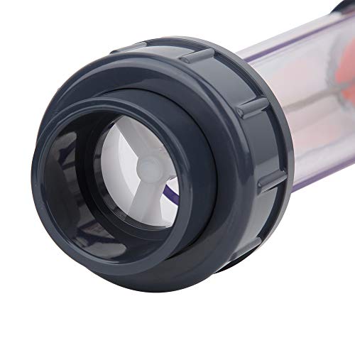 Debimetre,Deosdum Tube Type Flow Meter Lzs 40 (D) Plastic Tube Type Liquid Flowmeter High Accuracy Waterflow Flowmeter 1 10M H Range Plastic Tube Water Flow Meter 1 Inch