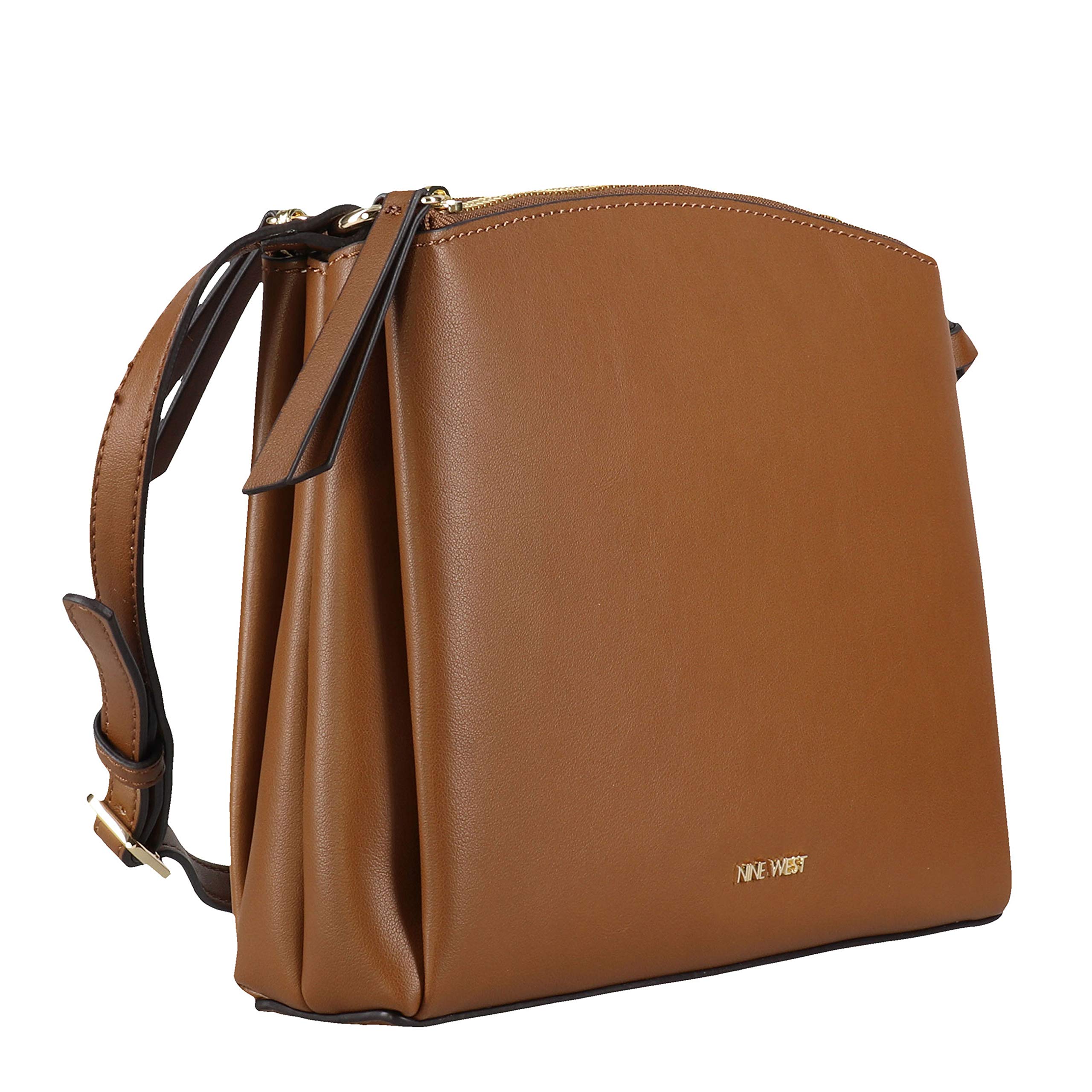 Nine West womens Crossbody,Cognac,Medium