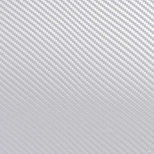 Skinit Decal Gaming Skin Compatible with PS4 Pro Bundle - White Carbon Fiber Specialty Texture Material Design