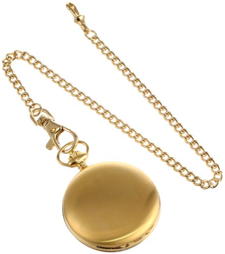Charles-Hubert, Paris 3780-G Gold-Plated Mechanical Pocket Watch