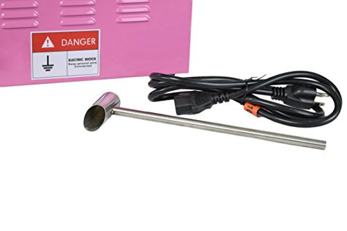 VIVO Pink Electric Commercial Cotton Candy Machine, Candy Floss Maker CANDY-V001