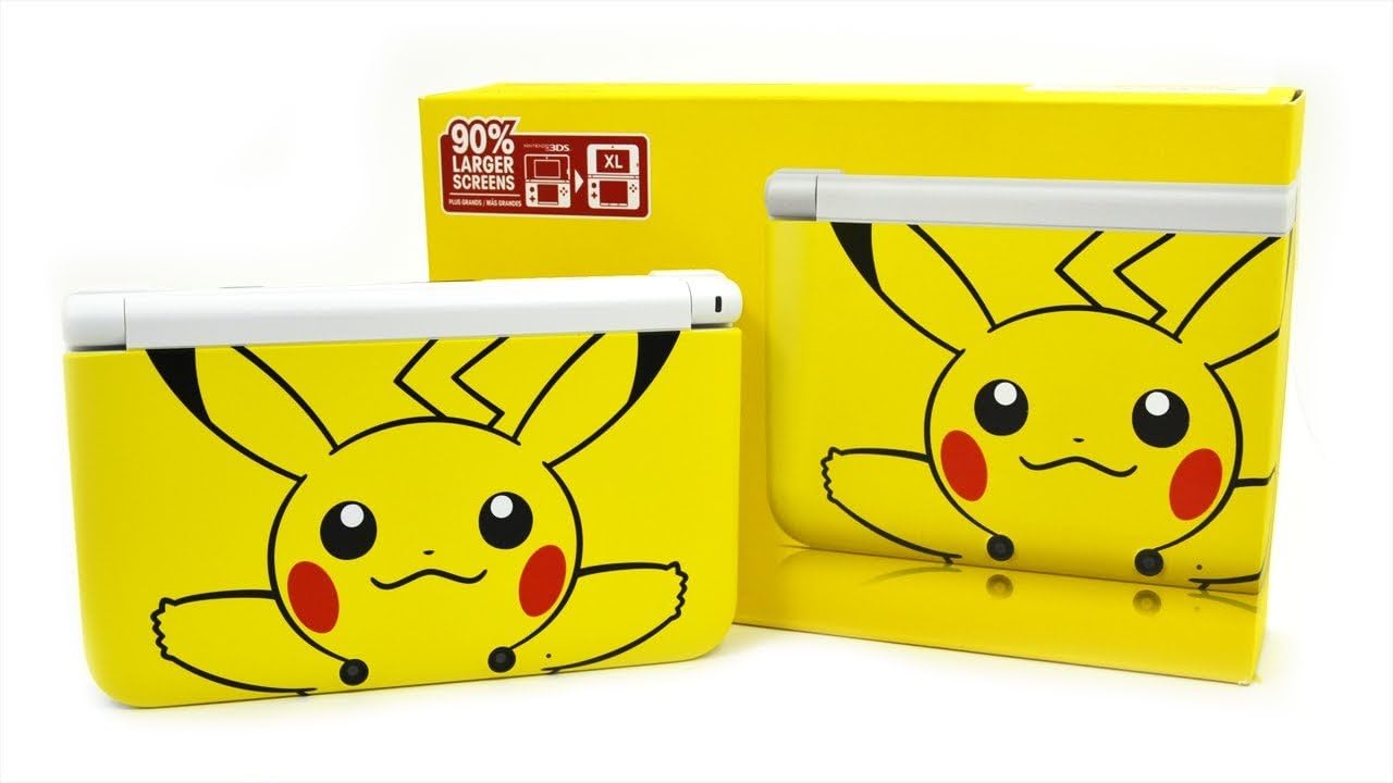 Nintendo 3DS XL - Yellow Pikachu (Renewed)