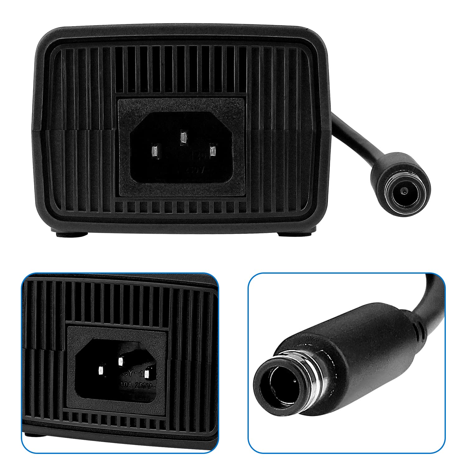OSTENT US AC Adapter Charger Power Supply Cable Cord for Microsoft Xbox 360 E Console