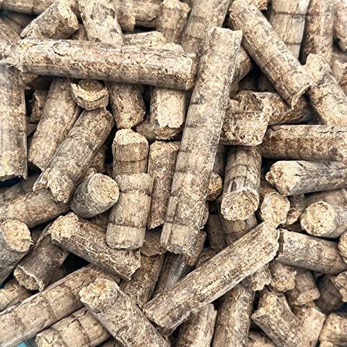 PINVNBY 2.2LBS Small Animals Pellet Litter, Natural Wood Pellets Bedding for Hamster Bunny Rabbit Squirrel Dragon Cat Hedgehog Guinea Pig Flower Mouse