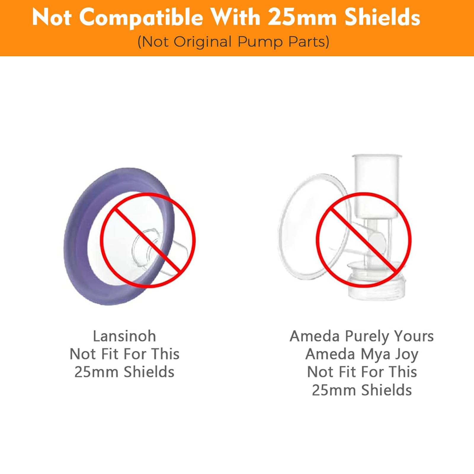 LOZAEVE 17mm Silicone Flange Insert, Reduce 24mm Flange Tunnel Down to 17mm, Medela, for Spectra, Momcozy S9 S10 S12 Pro, Paruu P10 R12 P3, kmaier, TSRETE, MomMed, NaNaLazy, NIRGU, Onlyeah, MomWills