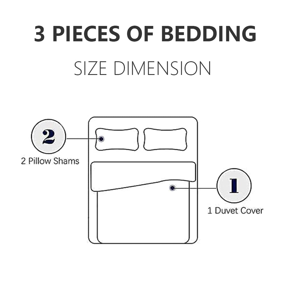 EVURU Toy Buzz Woody Cartoon Duvet Cover Set, 100% Microfiber Bedding Set, Skin-Friendly 3 Piece Comforter Cover Set for a Comfortable Sleep (01,Queen 90x90inch)