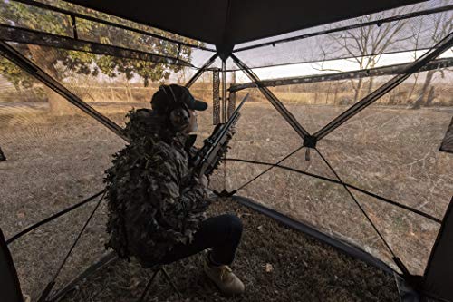 Rhino Blinds R180 3 Person See Through Hunting Ground Blind