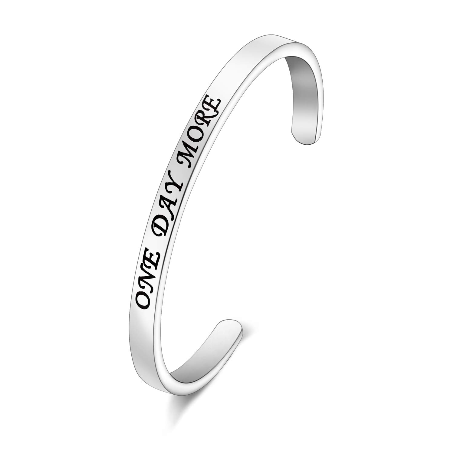 CENWA Musical Necklace Inspired Jewelry 24601 One Day More Musical Jewelry Gift for Theatre Lover (one day more cuff br S)