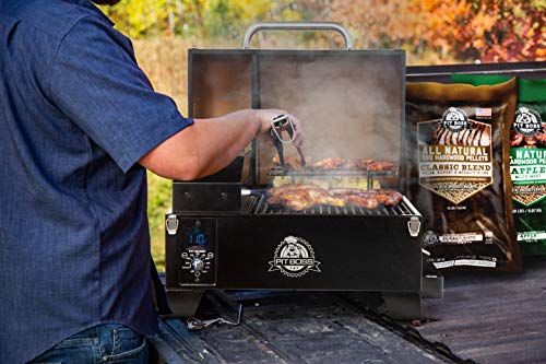 PIT BOSS 10697 Table Top Grill, Mahogany