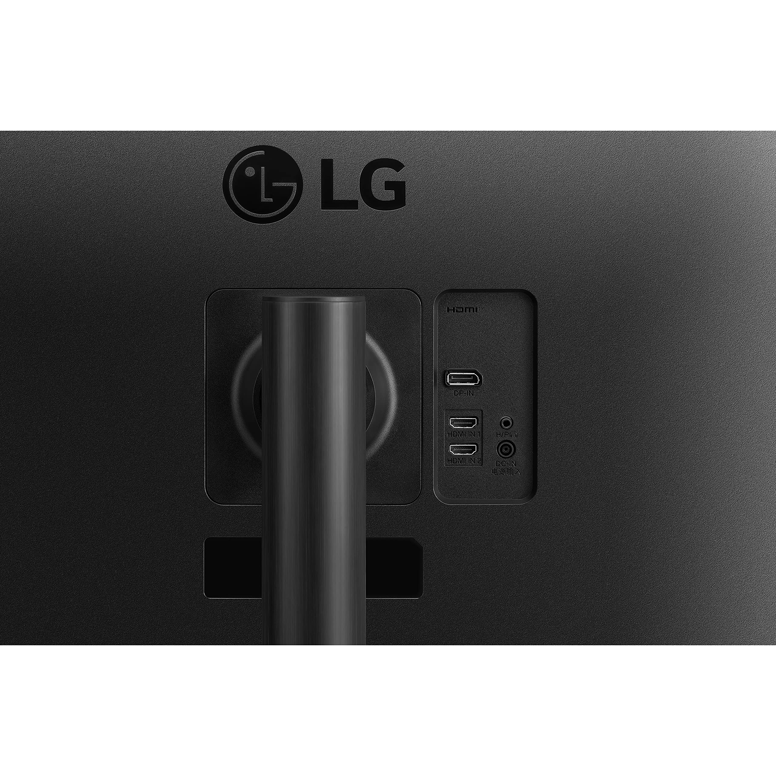 LG 34WP65C-B 34-Inch 21:9 Curved UltraWide QHD (3440x1440) VA Display with sRGB 99% Color Gamut and HDR 10 and 3-Side Virtually Borderless Display with Tilt/Height Adjustable Stand -Black (Renewed)