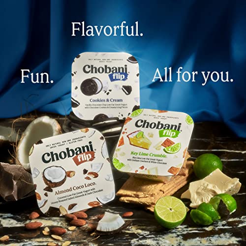 Chobani, Flip, Low-Fat Greek Yogurt Strawberry Cheesecake, 4.5oz