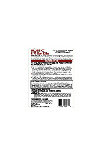 Roebic K-77 Root Killer for Sewer and Septic Systems, Clears Pipes and Stops New Growth, Safe for All Plumbing